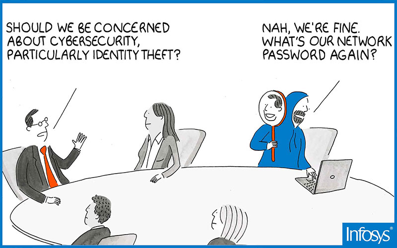 Finding Humor In Digital Transformation - Infy toons | Cybersecurity