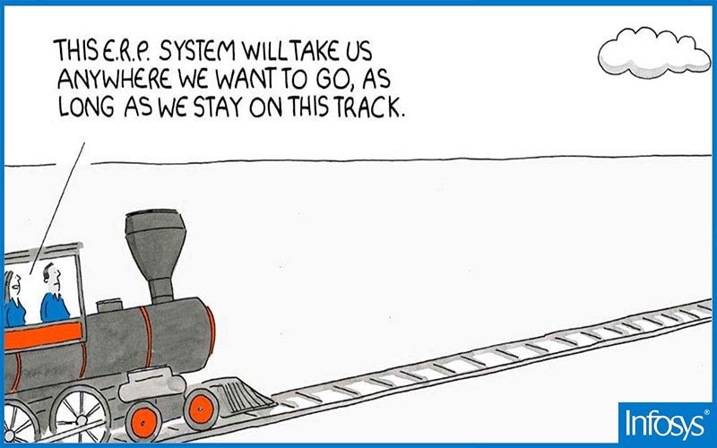 Finding Humor In Digital Transformation - Infy toons | ERP
